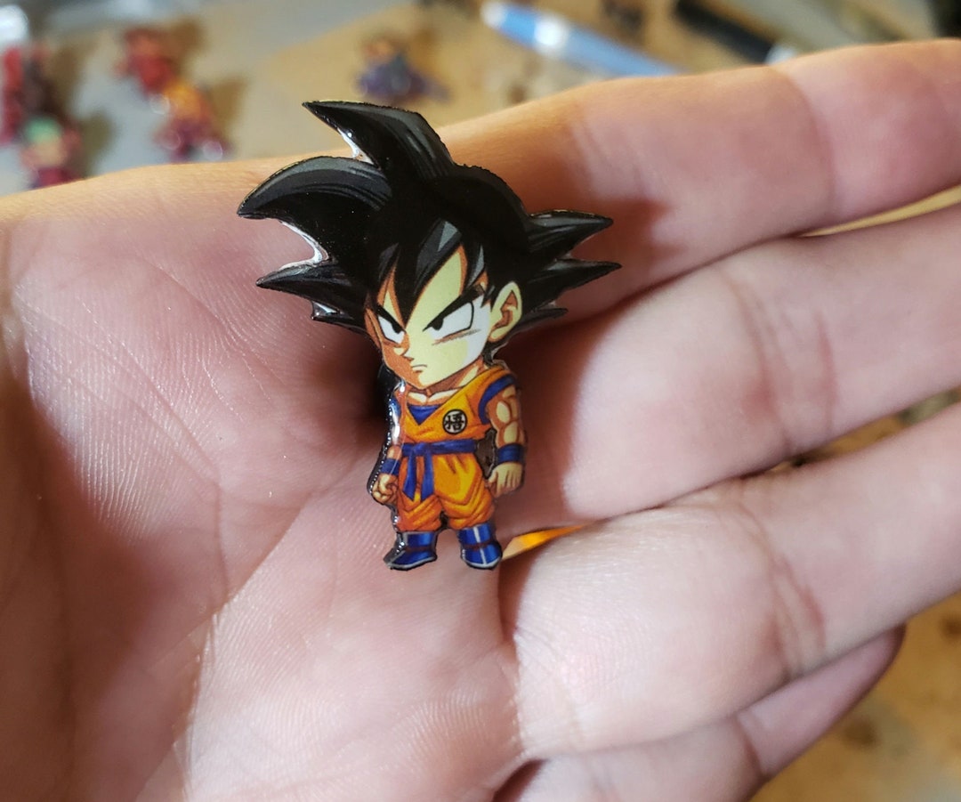 Dragon Ball Z Goku Pin - Collectible Anime Accessory for Hats, Bags ...