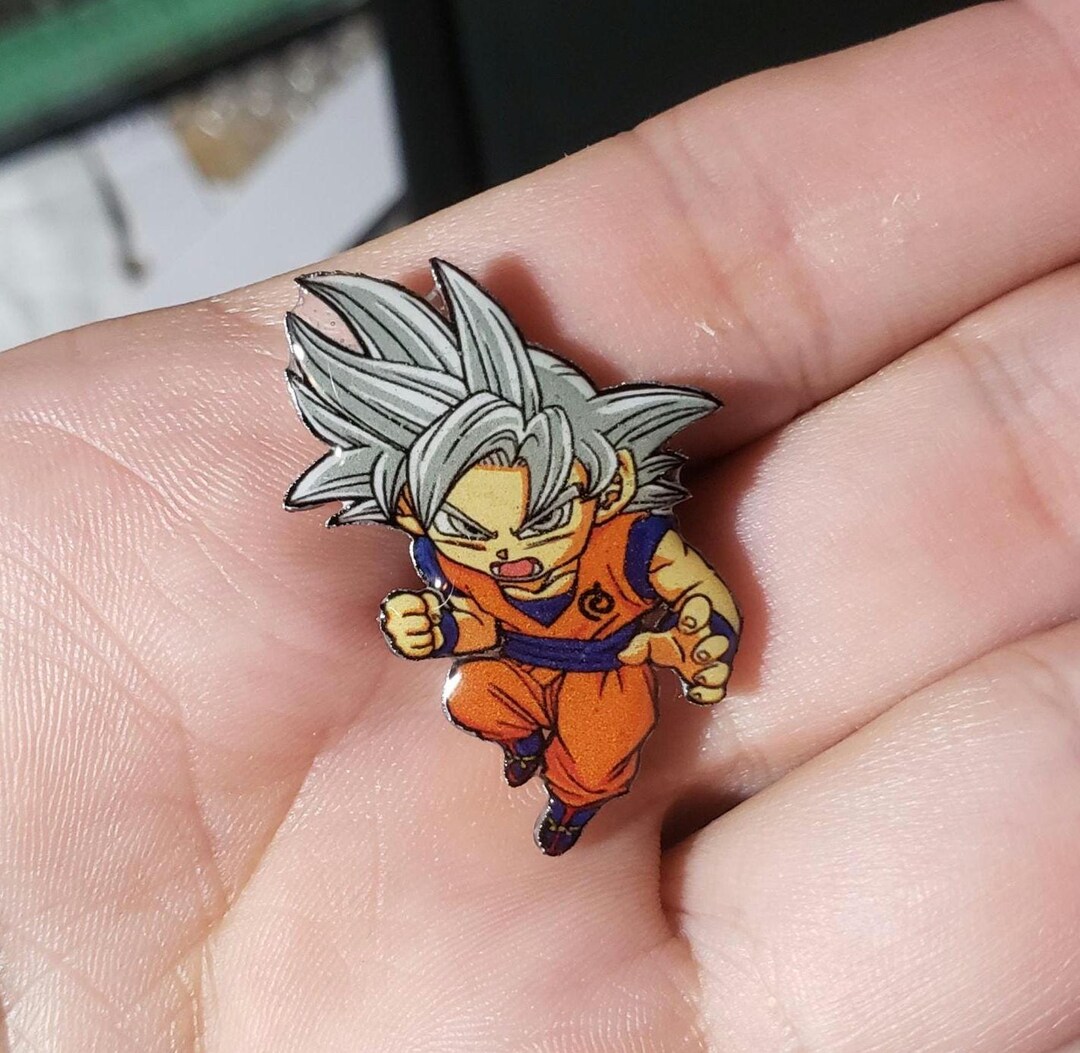 Dragon Ball Super, Ultra Instinct Goku, Collectible Pin for Hats and ...
