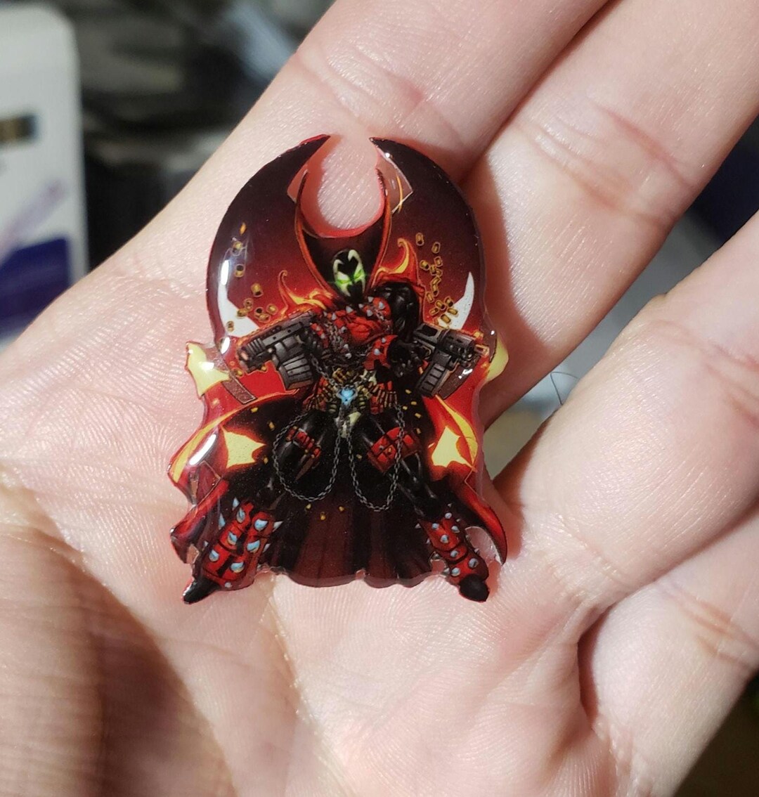 Spawn Pin 1.5 Inch Lightweight Collectible for Comic and Movie Fans ...