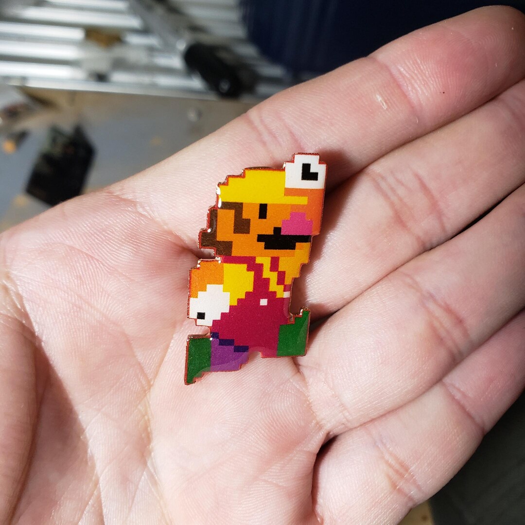 Super Mario Bros, Nintendo, Wario Pin - Etsy