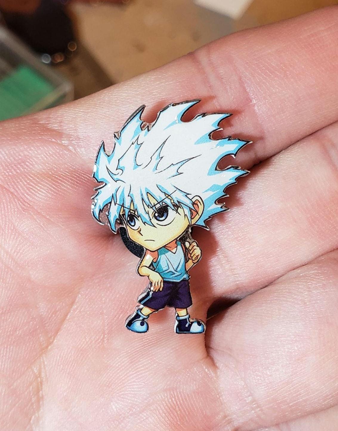 Hunter X Hunter, Killua, Collectible Pin for Hats and Accessories - Etsy