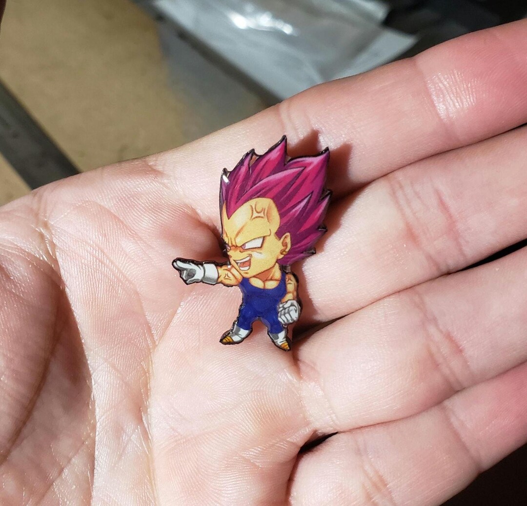 Dragon Ball Super, Ultra Ego Vegeta, Pin - Etsy