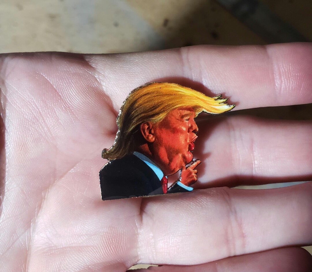 President Donald Trump, Pin - Etsy