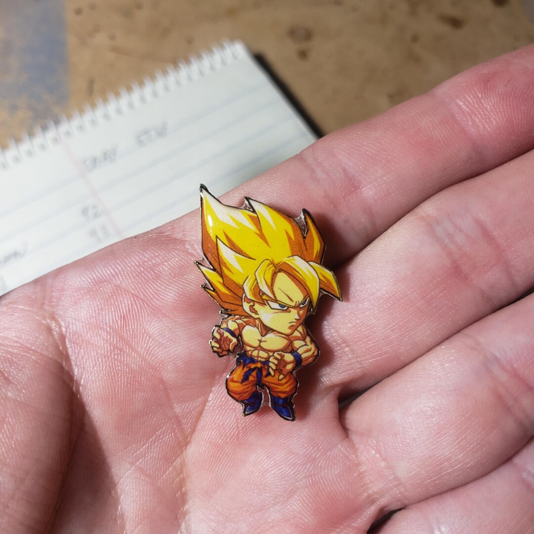 Dragon Ball Z Goku Pin - Collectible Anime Accessory for Hats, Bags ...