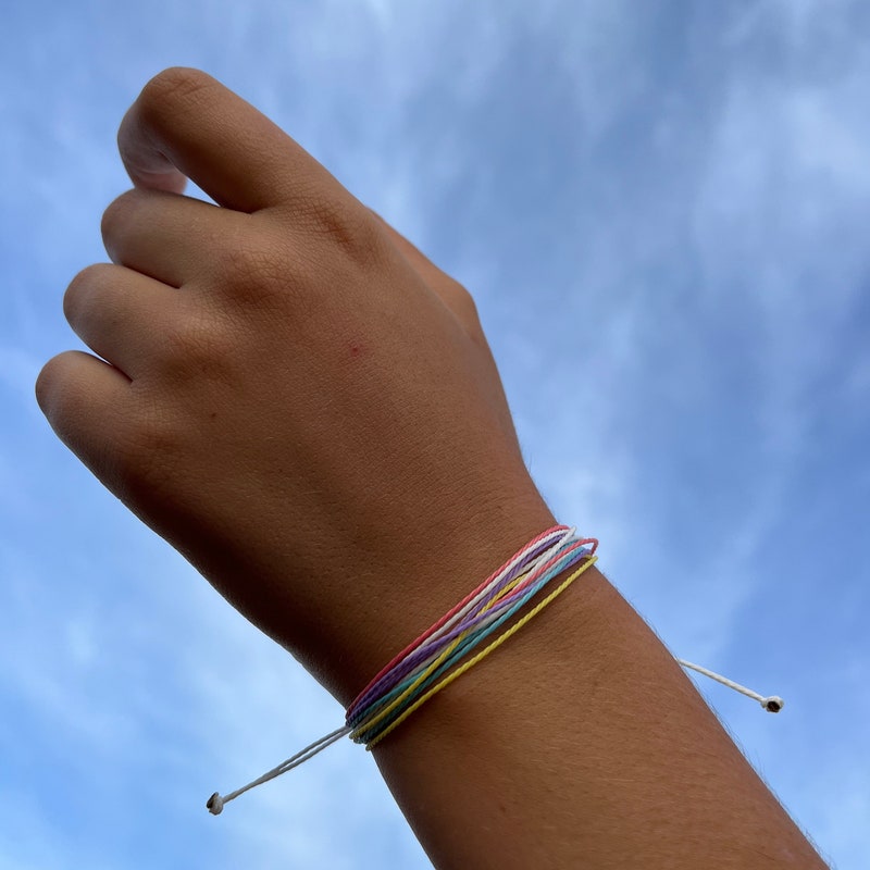 Wax String Bracelet - Etsy