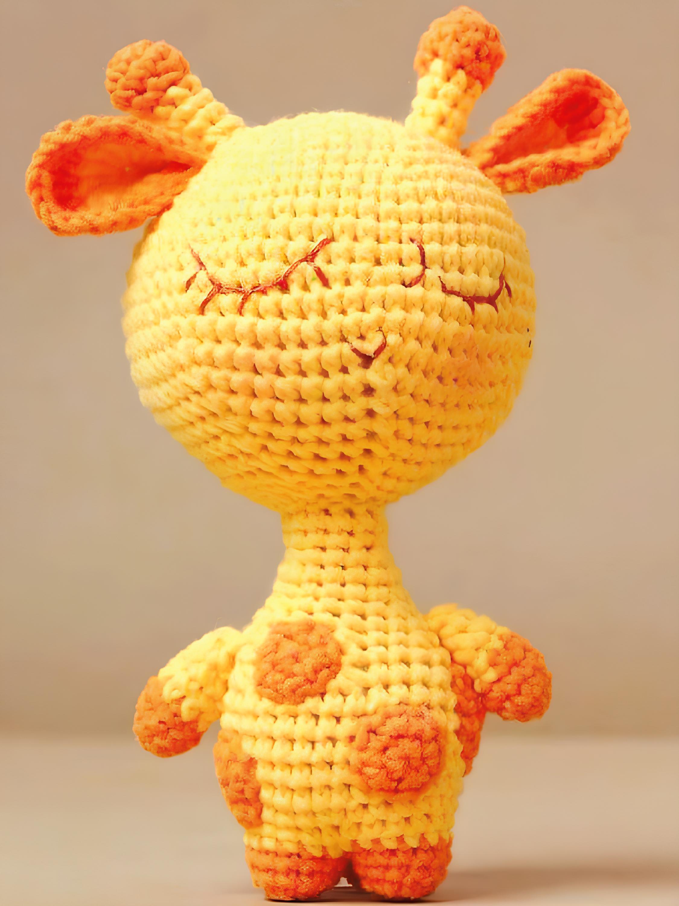 CROCHET PATTERN Giraffe ,amigurumi Tutorial PDF File, Giraffe Stuffed ...