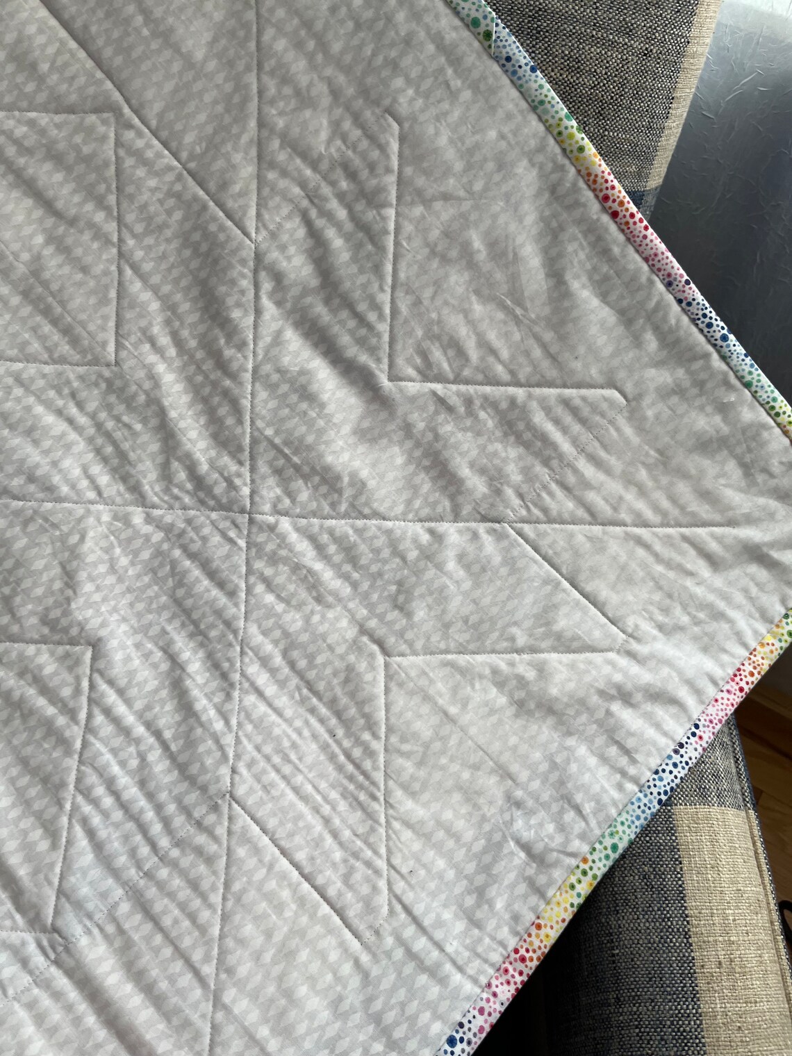 Bubble up Lemon Star Lap Quilt - Etsy