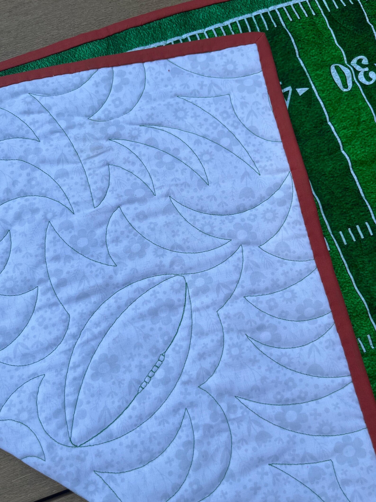 Touchdown Table Runner - Etsy