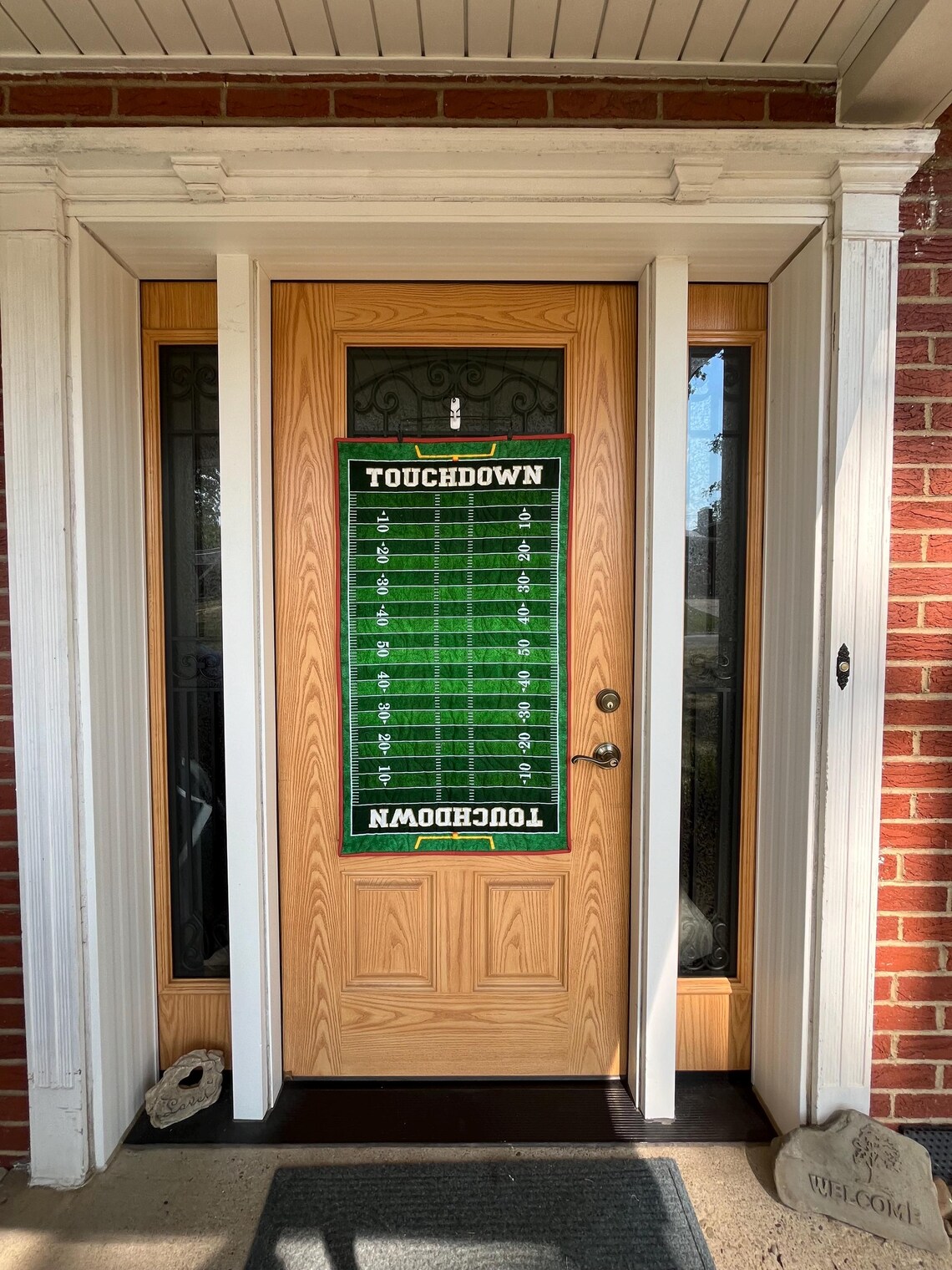 Touchdown Table Runner - Etsy