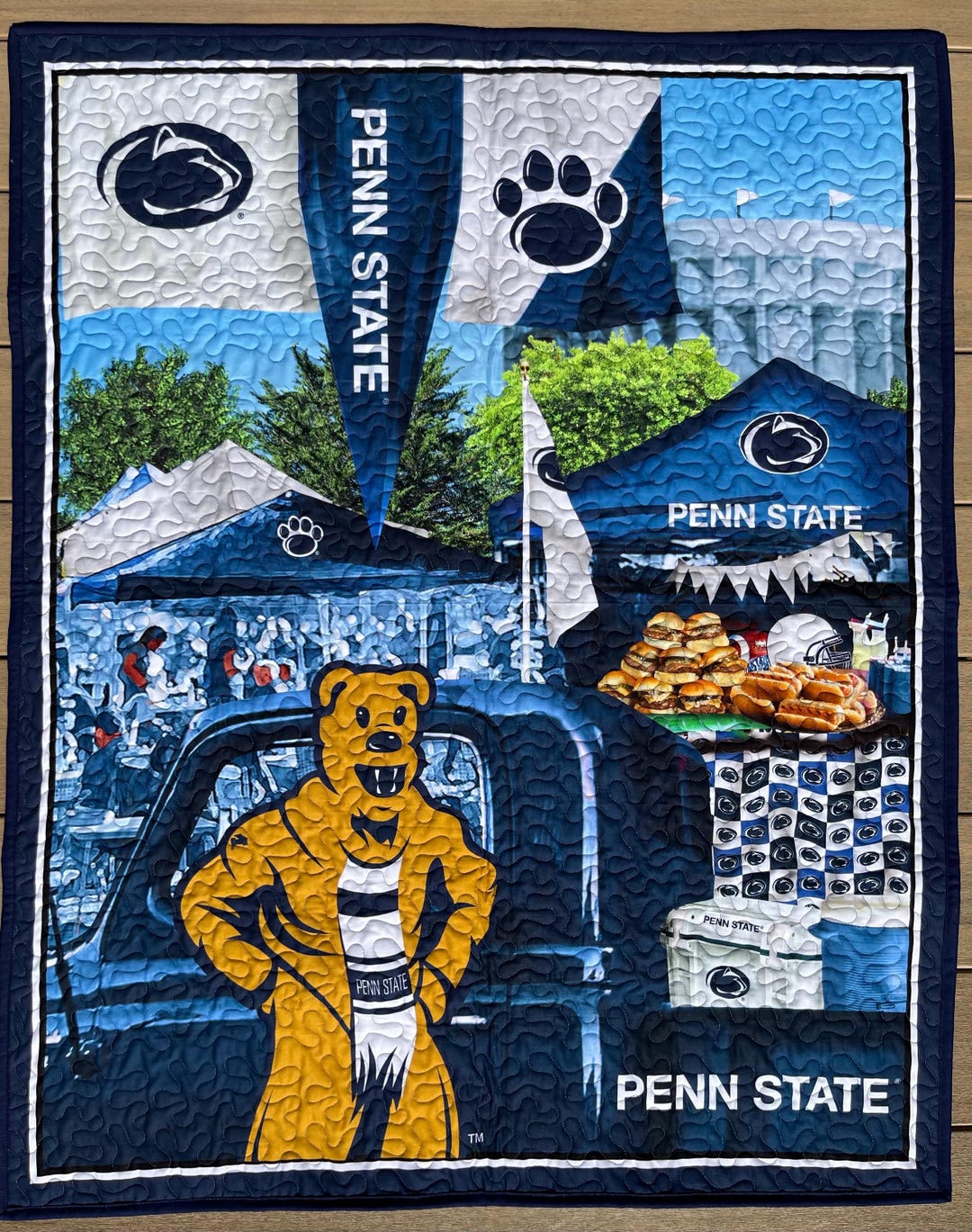 Penn State Lap Quilt - Etsy
