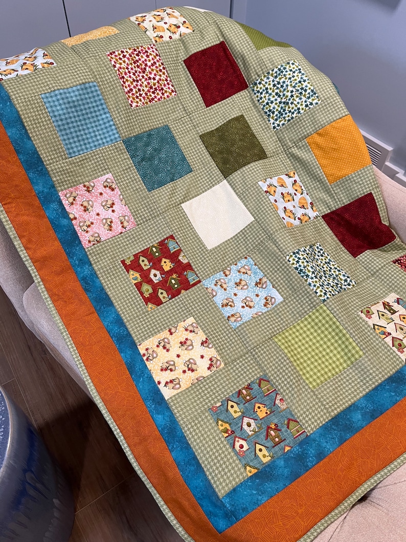 Salt Water Taffy Lap Quilt - Etsy