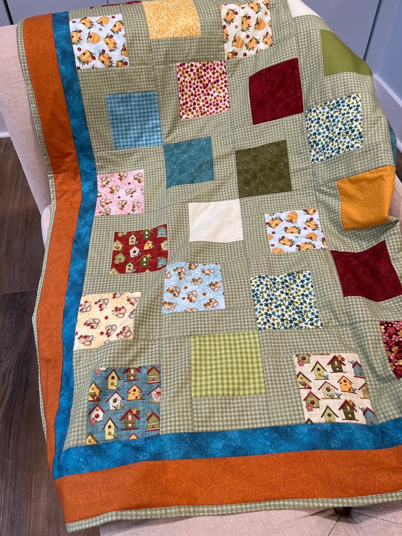 Salt Water Taffy Lap Quilt - Etsy