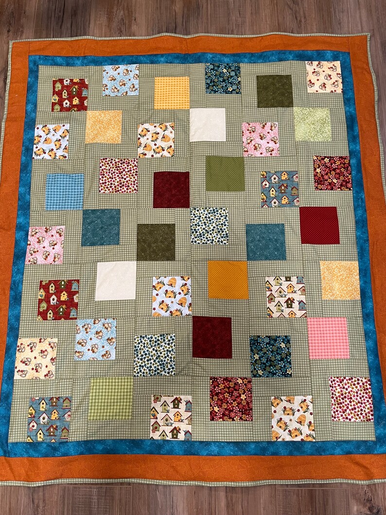 Salt Water Taffy Lap Quilt - Etsy