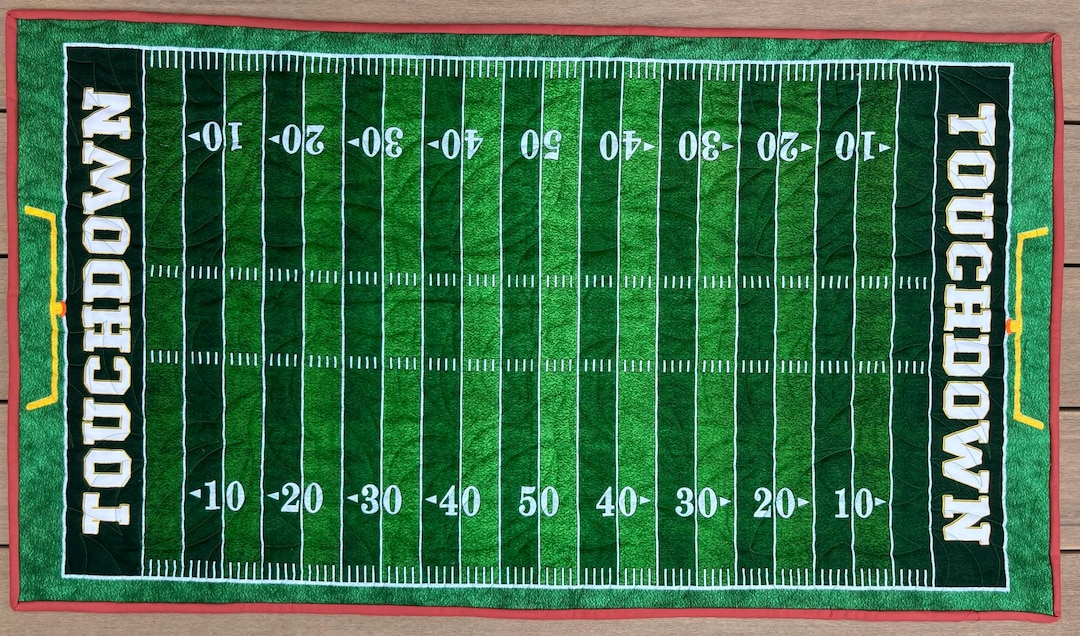 Touchdown Table Runner - Etsy