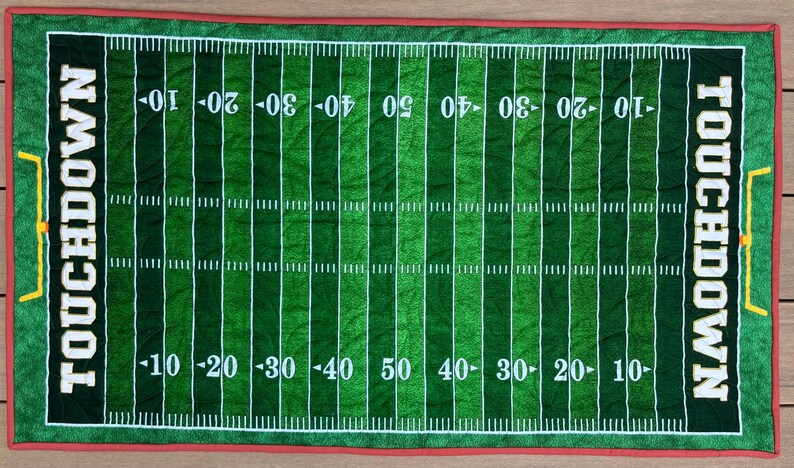 Touchdown Table Runner - Etsy