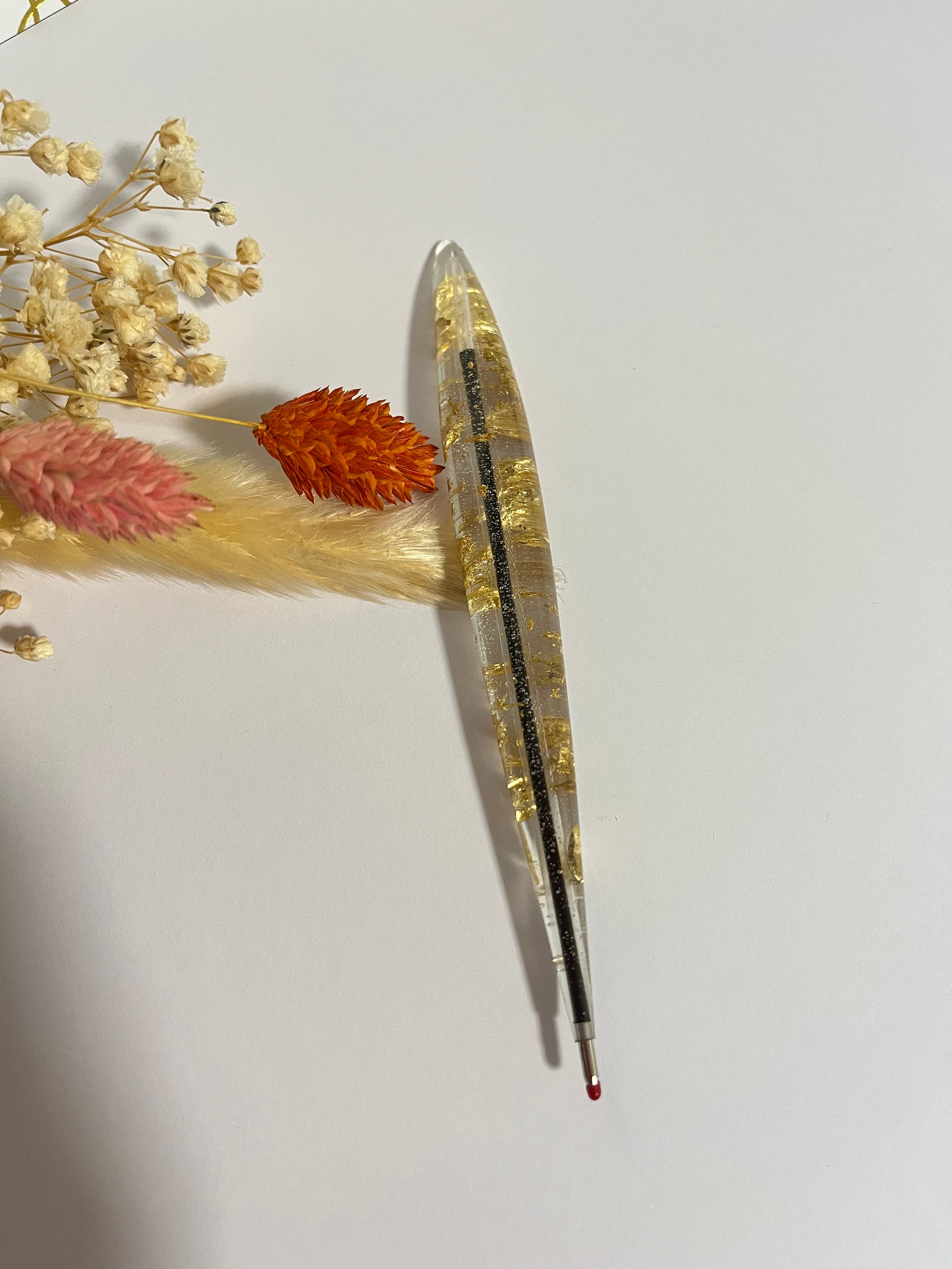 Unique Handmade Resin Pen, Resin Pen, Dried Floral Pen, Resin Pen Set ...
