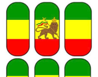 Eritrean Flag Waterslide Nail Decals - Etsy