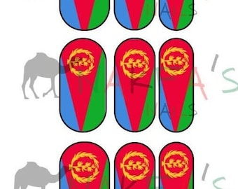 Habesha Waterslide Nail Decals - Etsy