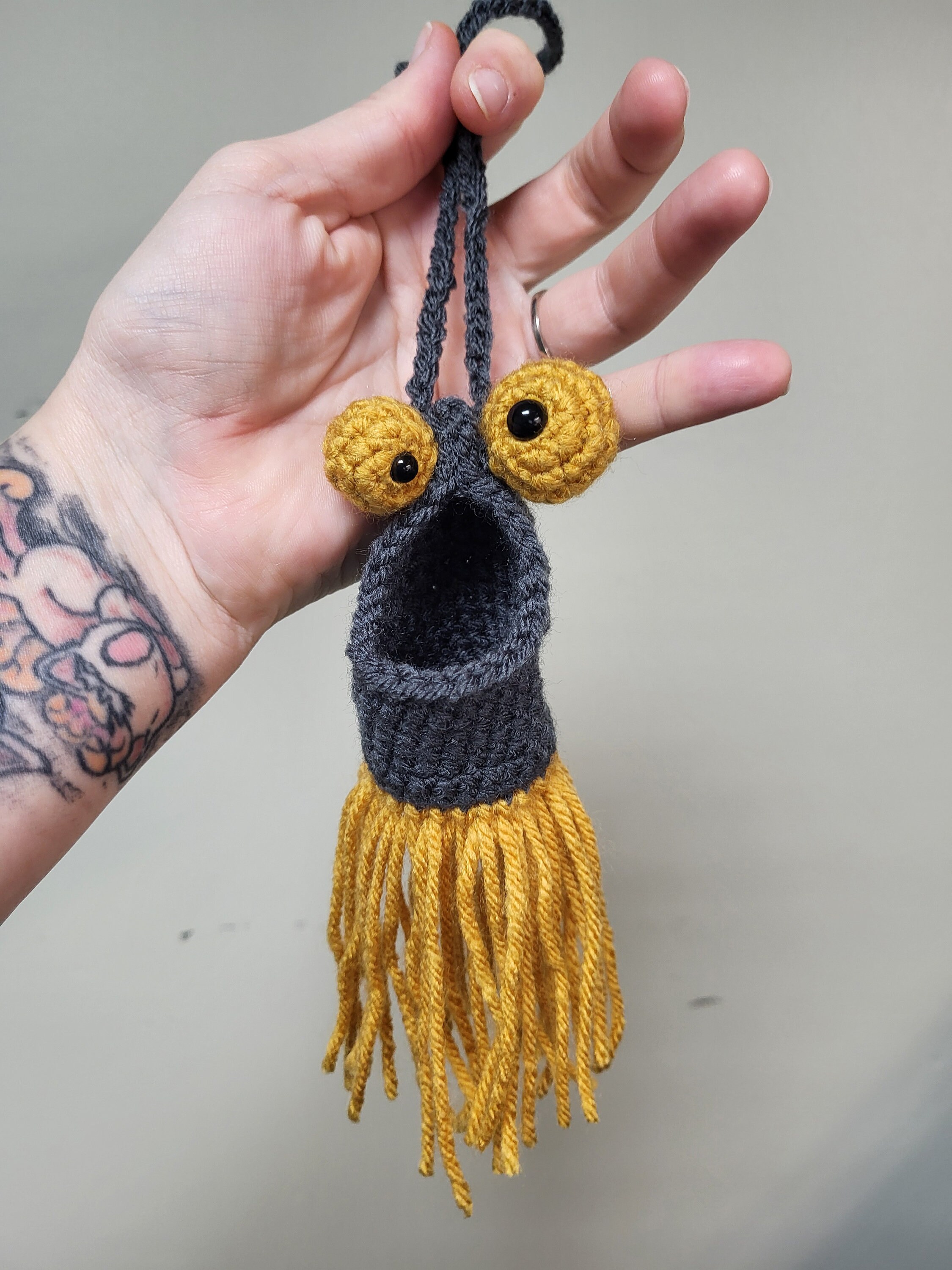 Meep Monster, Crochet Yip Yip, Amigurumi Meep, Crochet Meep - Etsy