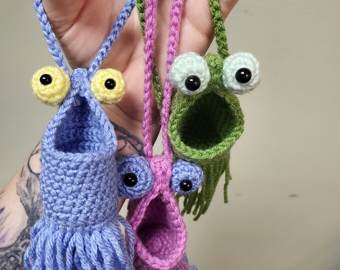Meep Monster, Crochet Yip Yip, Amigurumi Meep, Crochet Meep - Etsy