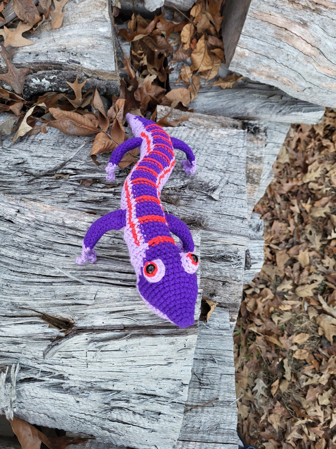 Crochet Worm, Amigurumi Worms, Handmade Worms, Crochet Lizard ...