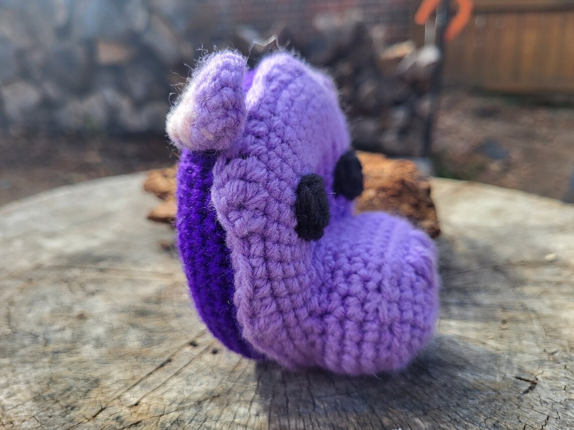 Crochet Hippo-nut, Amigurumi Hippo-nut, Handmade Donut Hippo, Crochet ...