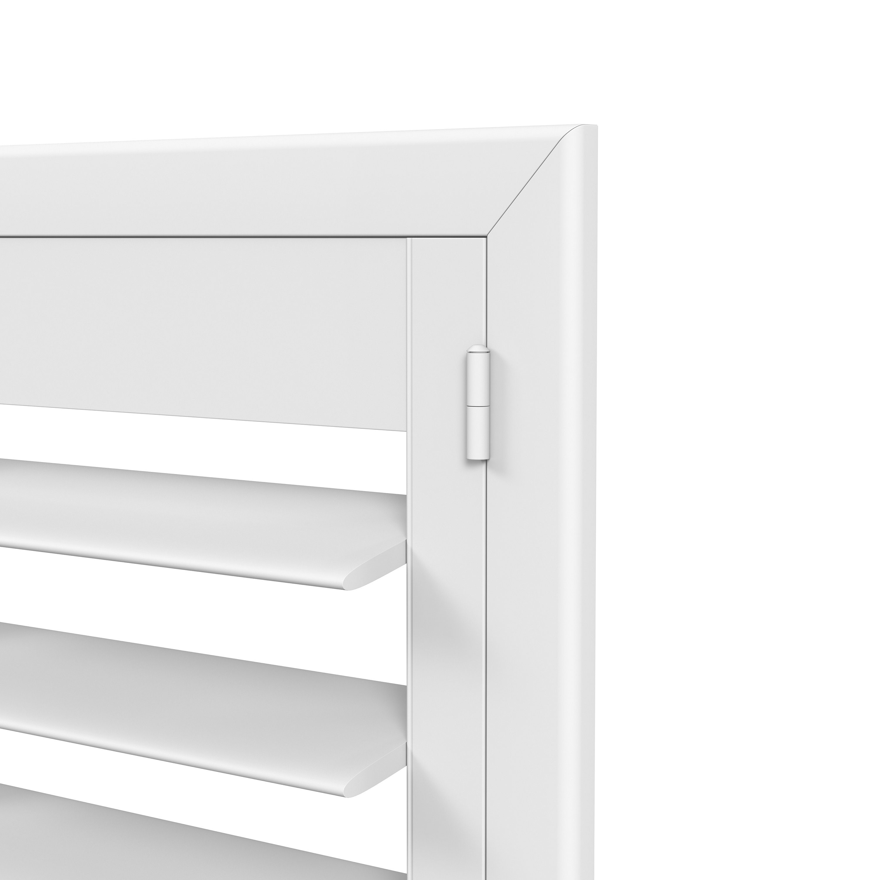 Shutter Works Interior Plantation Shutters - Made in America - Free Shipping - Waterproof - Easy ...