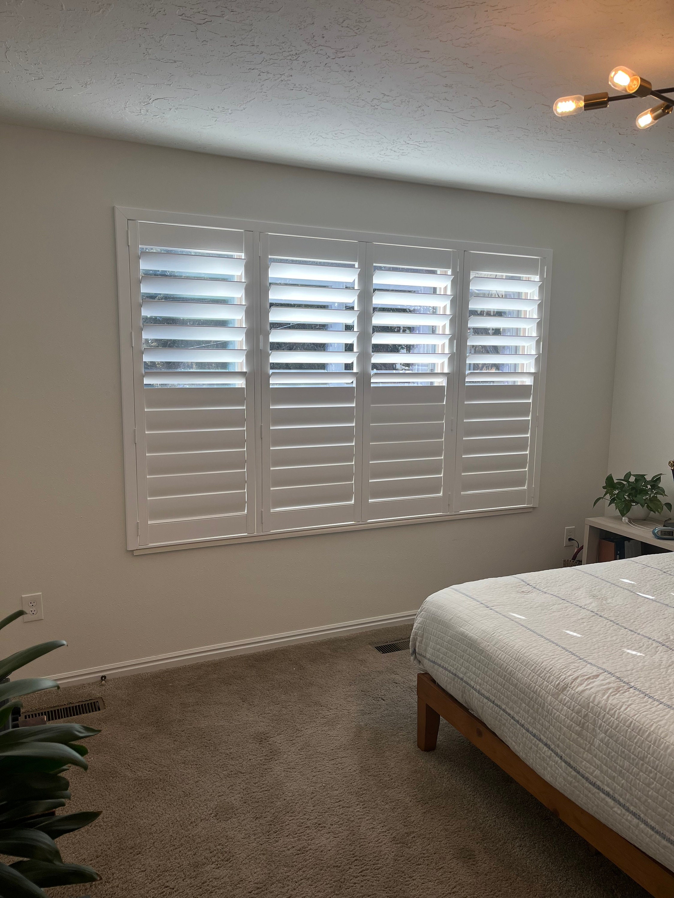 Shutter Works Interior Plantation Shutters - Made in America - Free Shipping - Waterproof - Easy ...
