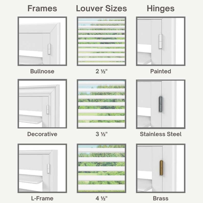 Shutter Works Interior Plantation Shutters - Made in America - Free ...