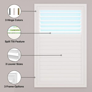 Shutter Works Interior Plantation Shutters - Made in America - Free ...
