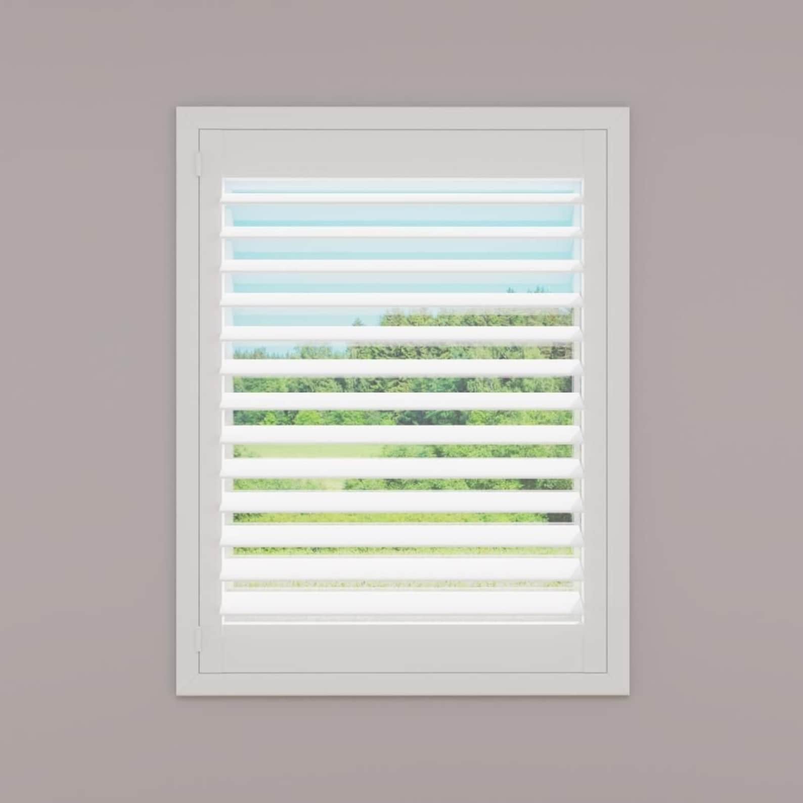 Shutter Works Interior Plantation Shutters - Made in America - Free Shipping - Waterproof - Easy ...