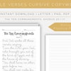 Printable Bible Verses Copywork | the Beatitudes Matthew 5:3-12 ESV ...