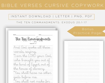 Printable Bible Verses Copywork | the Beatitudes Matthew 5:3-12 ESV ...