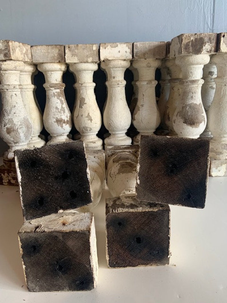 Antique Architectural Salvage Wood Balusters - Etsy