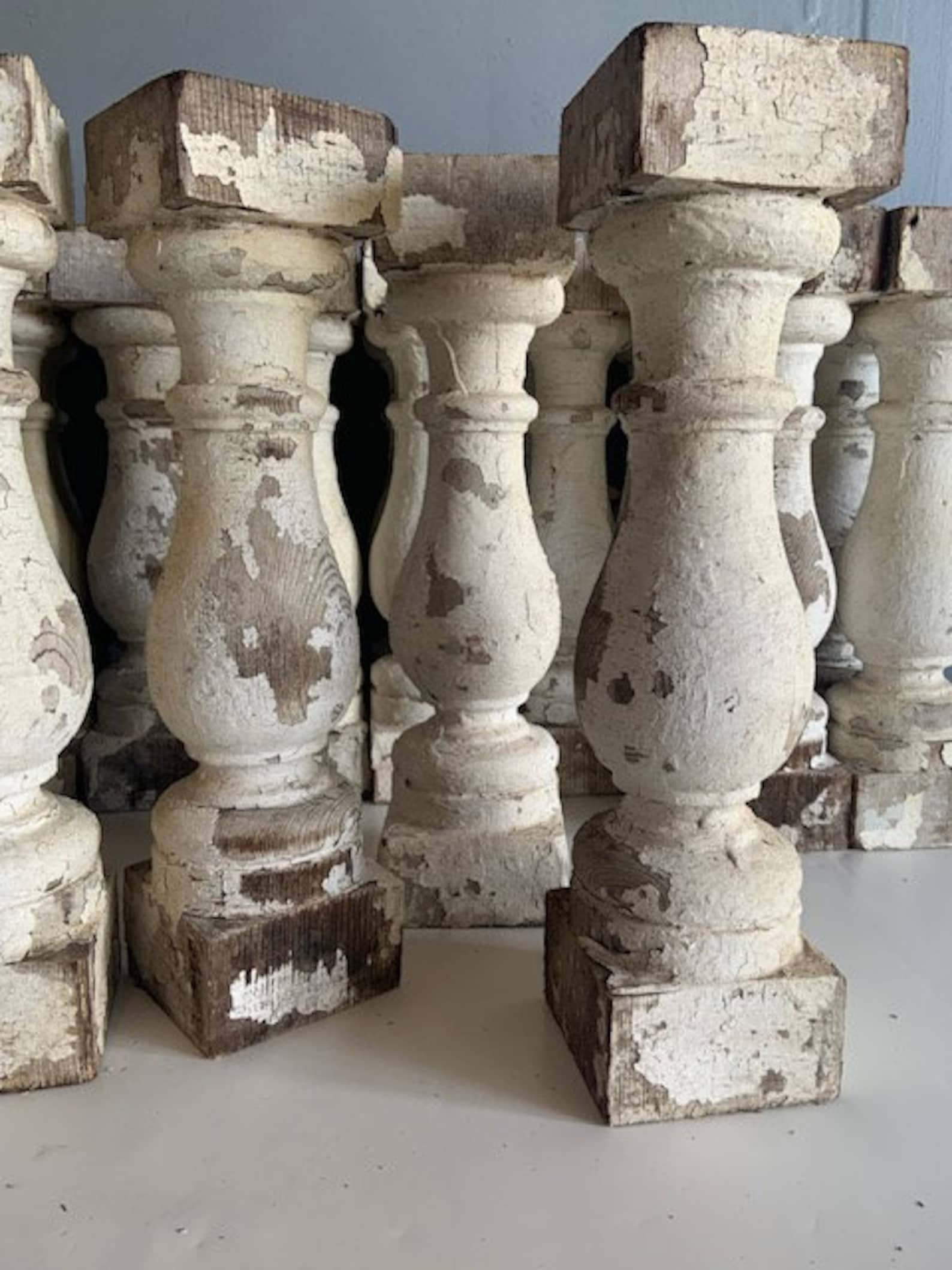 Antique Architectural Salvage Wood Balusters - Etsy