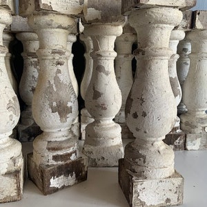 Antique Architectural Salvage Wood Balusters - Etsy