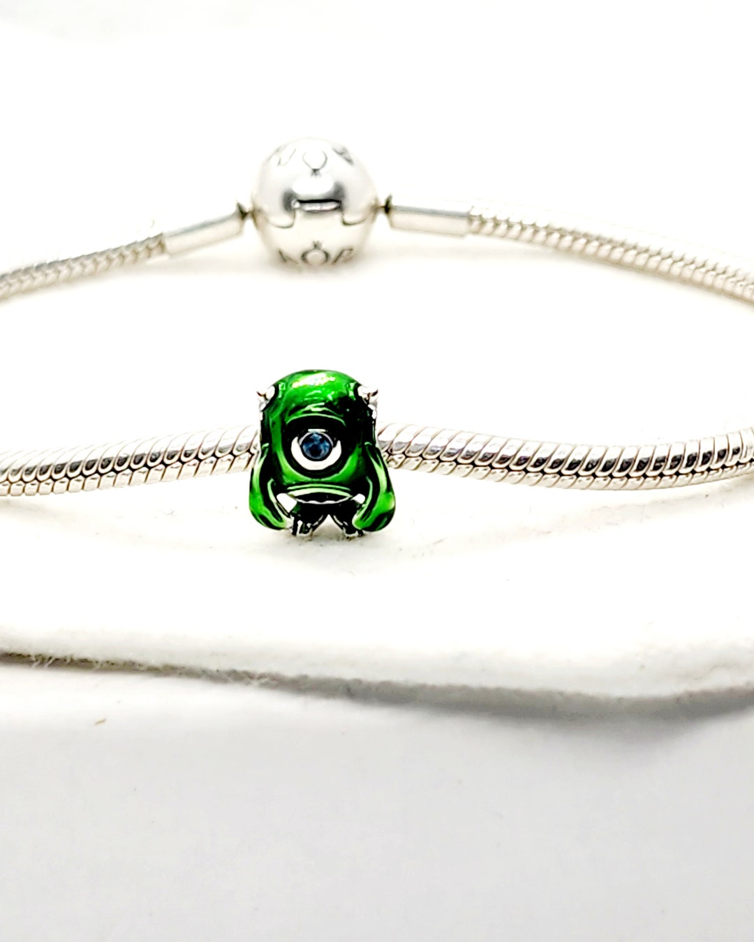 Googly Monster Inspired Charm /S925 - Etsy