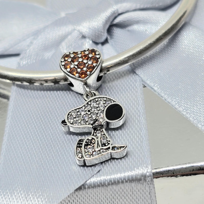 Snoopy Pandora Charm - Etsy
