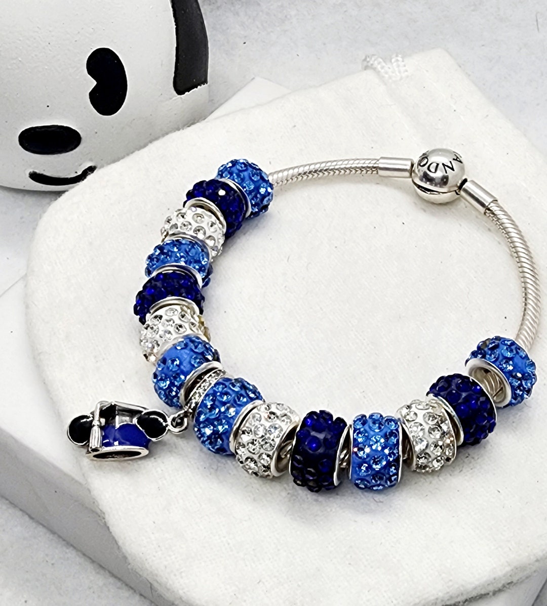 Congratulations Grad Charm/pandora Compatible Complete Bracelet /S925 ...