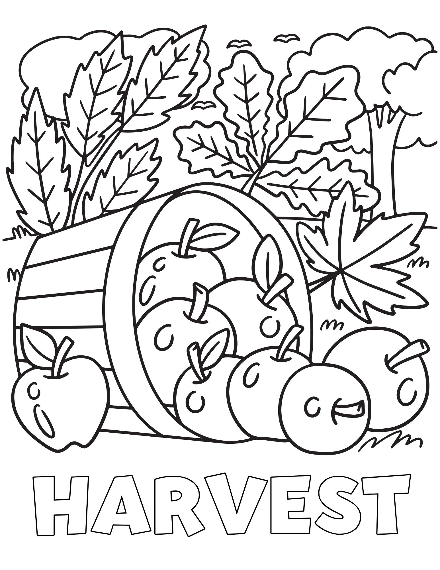Thanksgiving Coloring Sheets Printables Fall Kid’s Activity Craft Paper ...