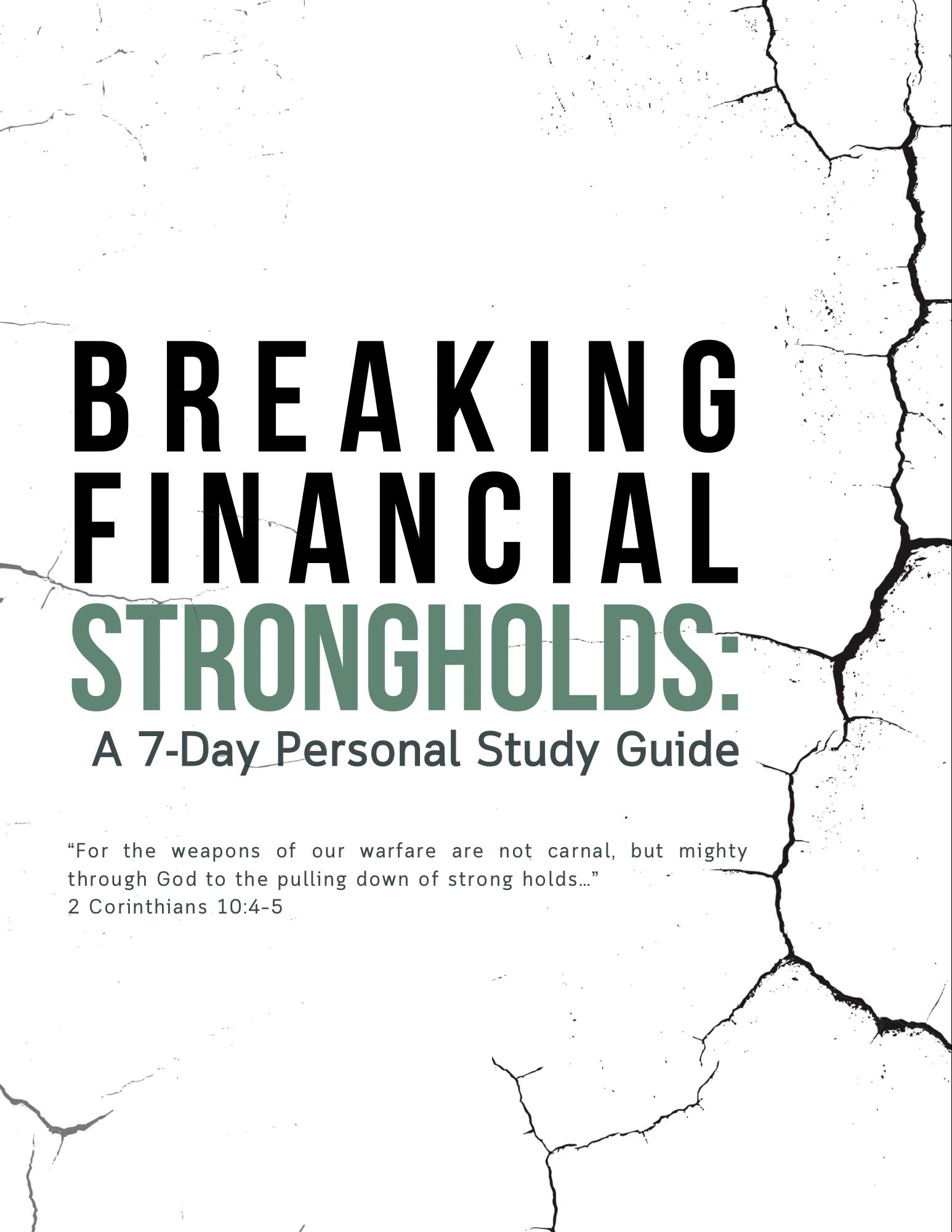 Financial BREAKTHROUGH Guide | 7-day Christian Devotional Printable ...