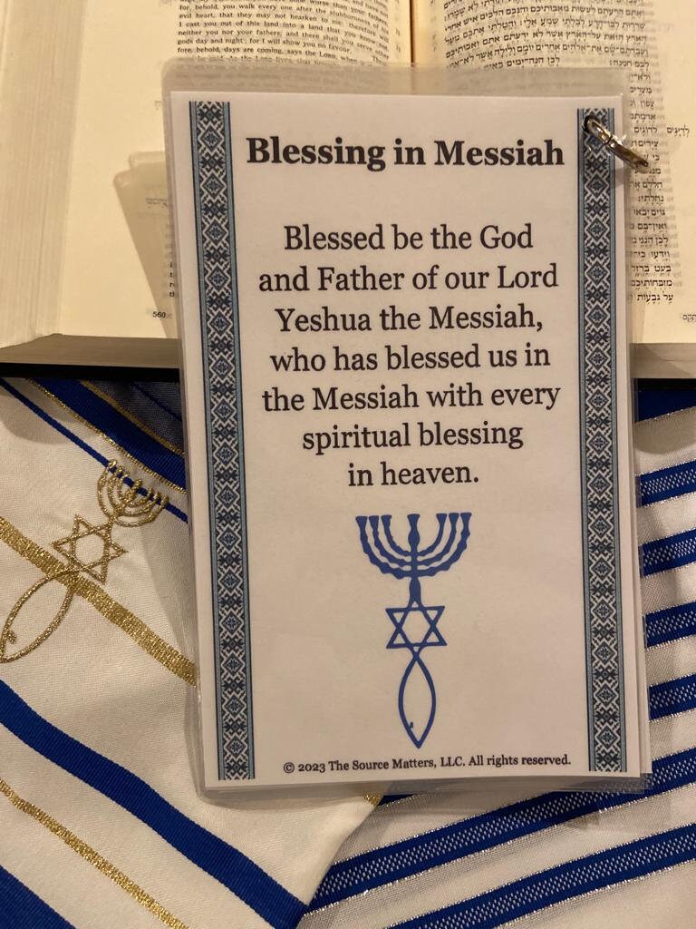 Messianic Shabbat Extension Ring Blessings for You: English, Hebrew ...