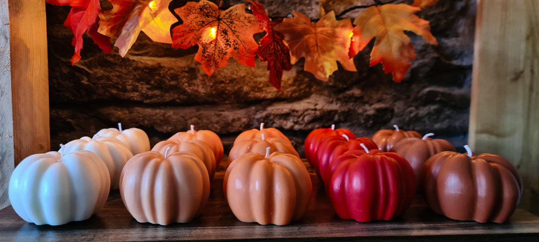 Autumn Pumpkin /autumn /pumpkin/home Decoration/fall/ Fall Candles ...
