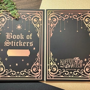 Reusable Sticker Book Magical Book of Stickers - Etsy