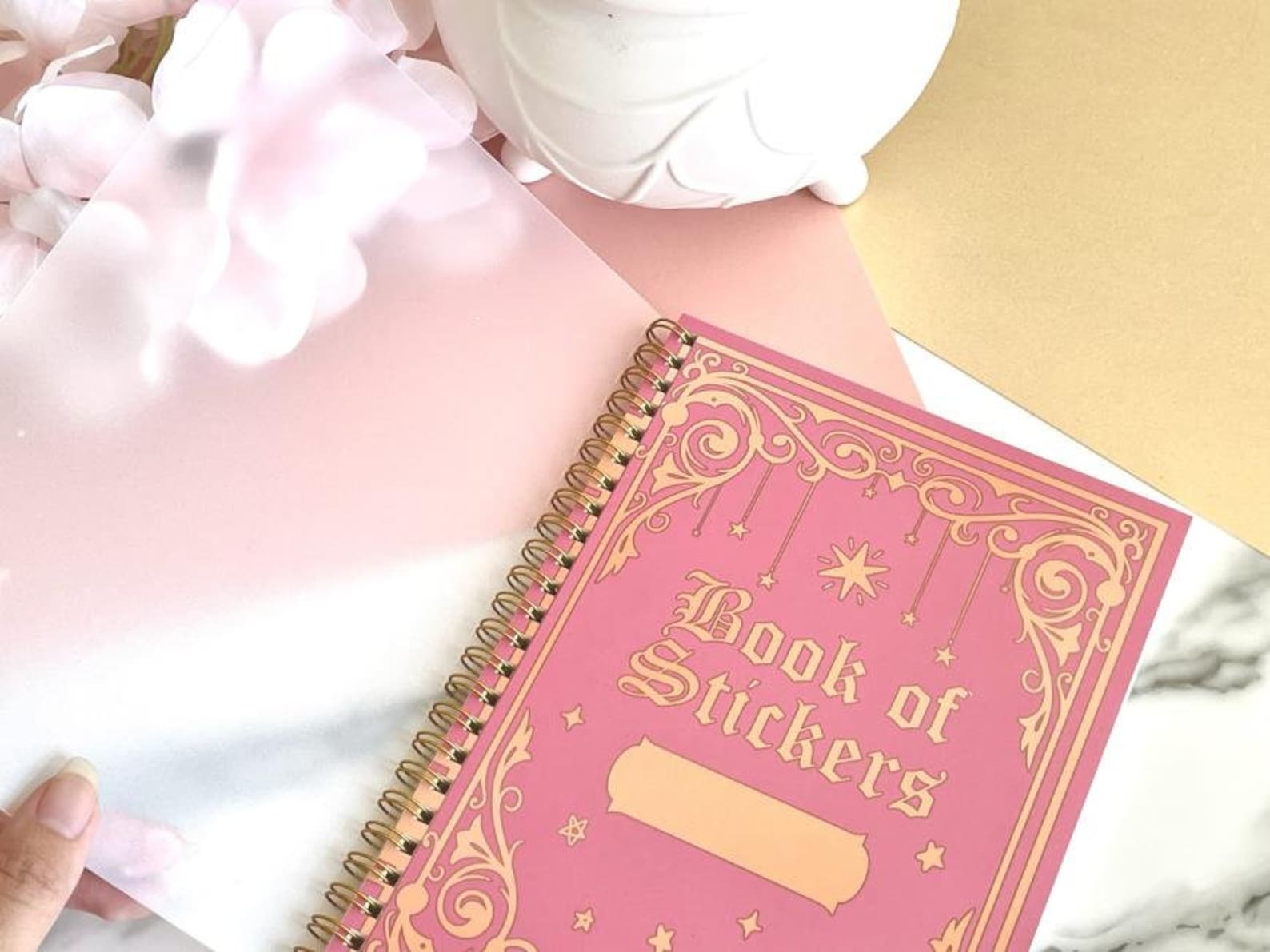 Reusable Sticker Book Magical Book of Stickers - Etsy