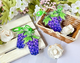 FFXIV Low Polygon Count Grape Juice Keychain // Endwalker Grape Meme ...