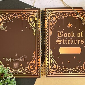 Reusable Sticker Book Magical Book of Stickers - Etsy