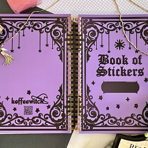 Reusable Sticker Book Magical Book of Stickers - Etsy