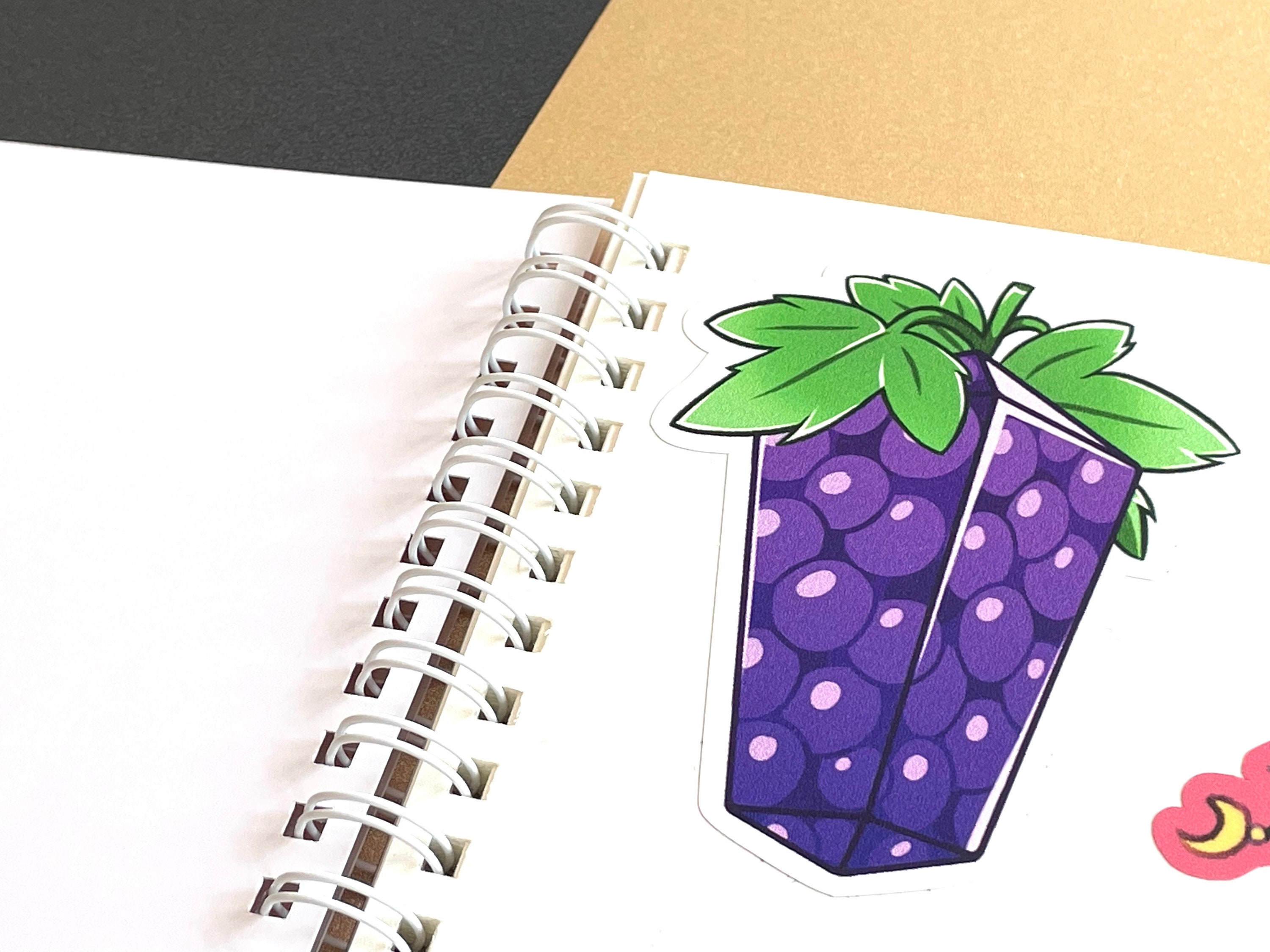 FFXIV Low Poly Grape Stickers Waterproof Stickers Weatherproof Car ...