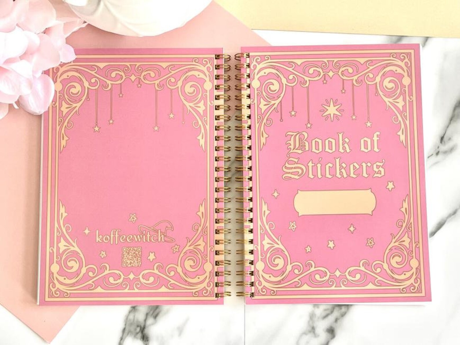 Reusable Sticker Book Magical Book of Stickers - Etsy